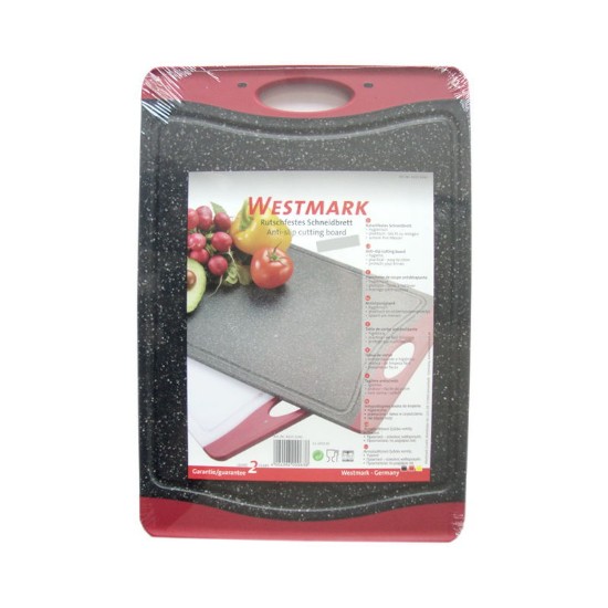 Tocator plastic, 36,5 x 25 cm, grosime 1,4 cm, Gri - Westmark | KitchenShop