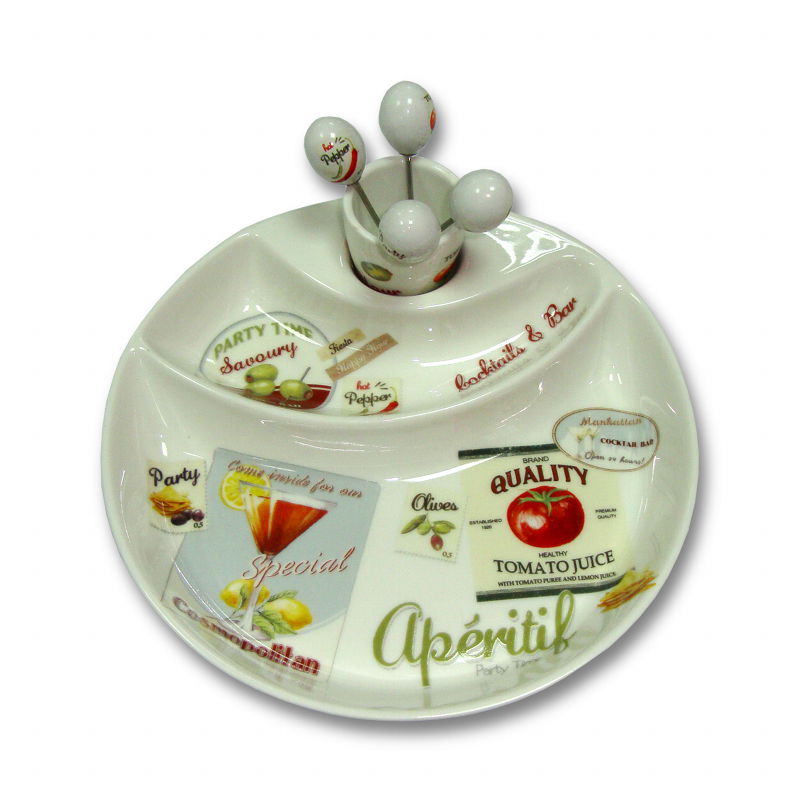 Set servire aperitive 6 piese - Easy Life | KitchenShop