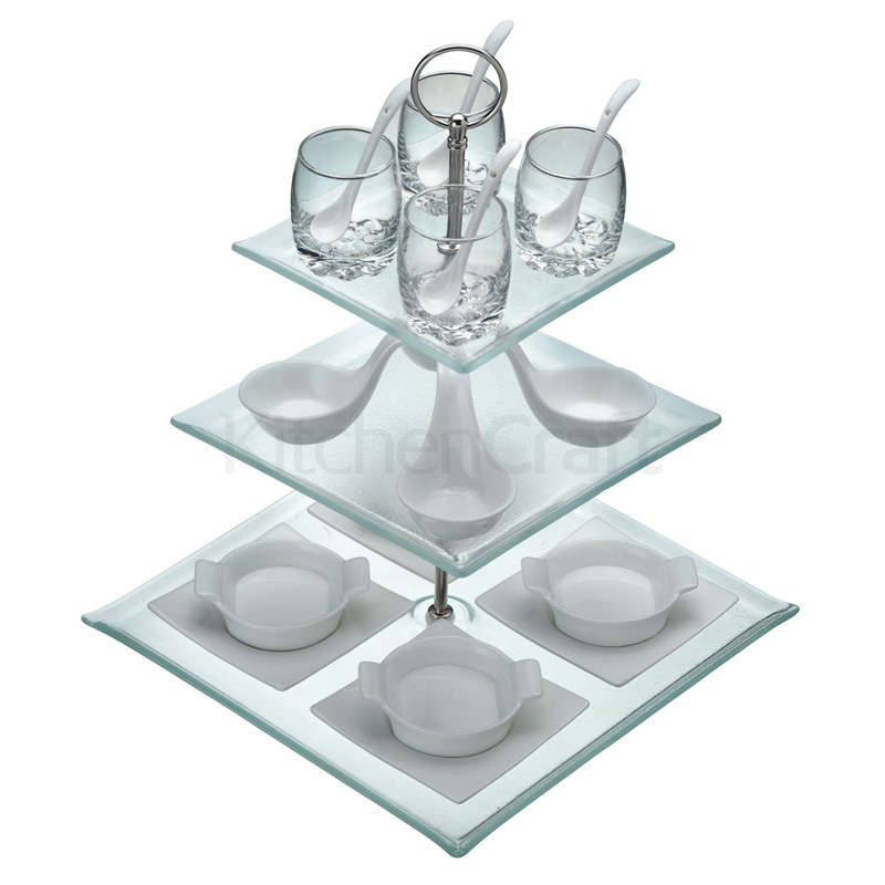 Set servire aperitive 21 piese - Kitchen Craft | KitchenShop