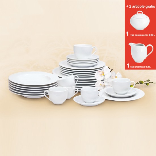 Set vesela servire 30+2 piese cadou - Kahla | KitchenShop