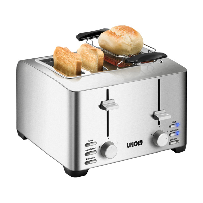 Prajitor de paine cu 4 sloturi 1500W - Unold | KitchenShop
