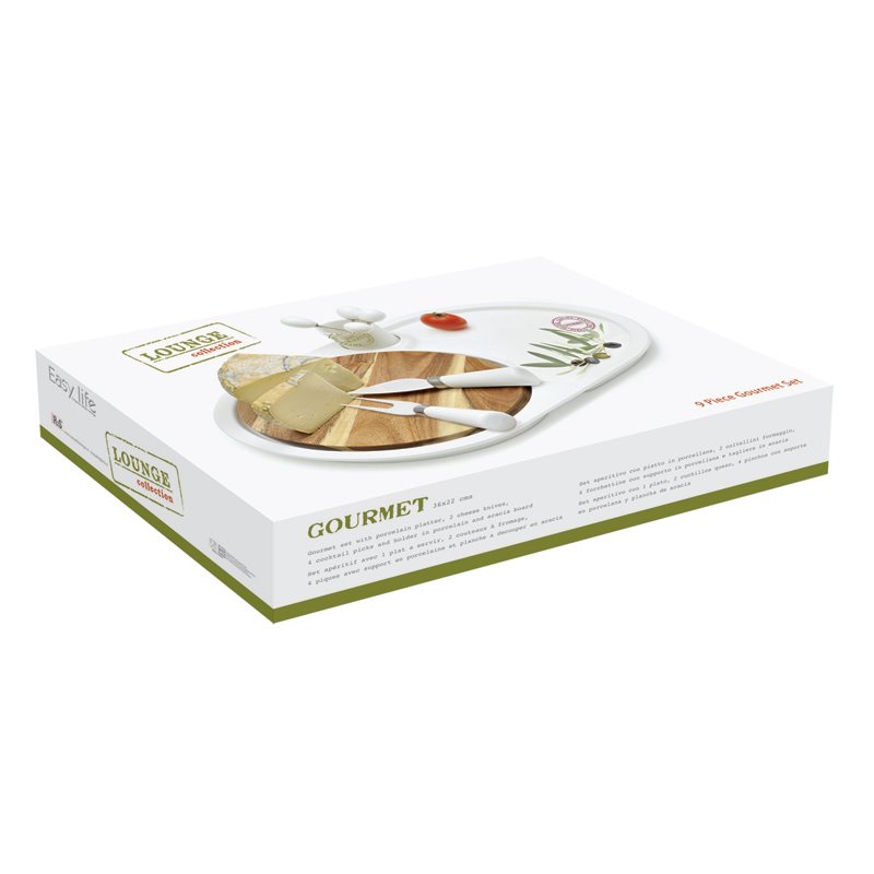 Set servire aperitive 9 piese - Nuova R2S | KitchenShop