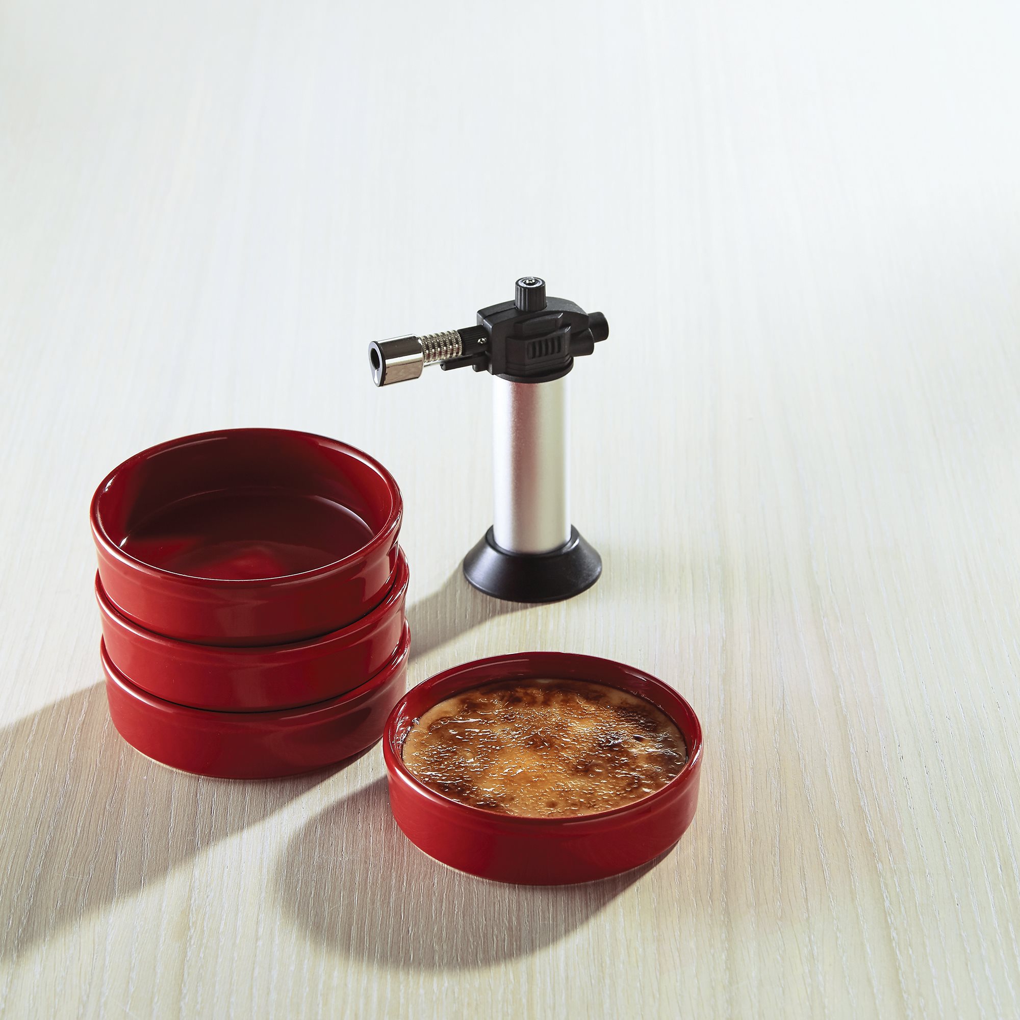 Set de 4 Creme Brule + Arzator | KitchenShop