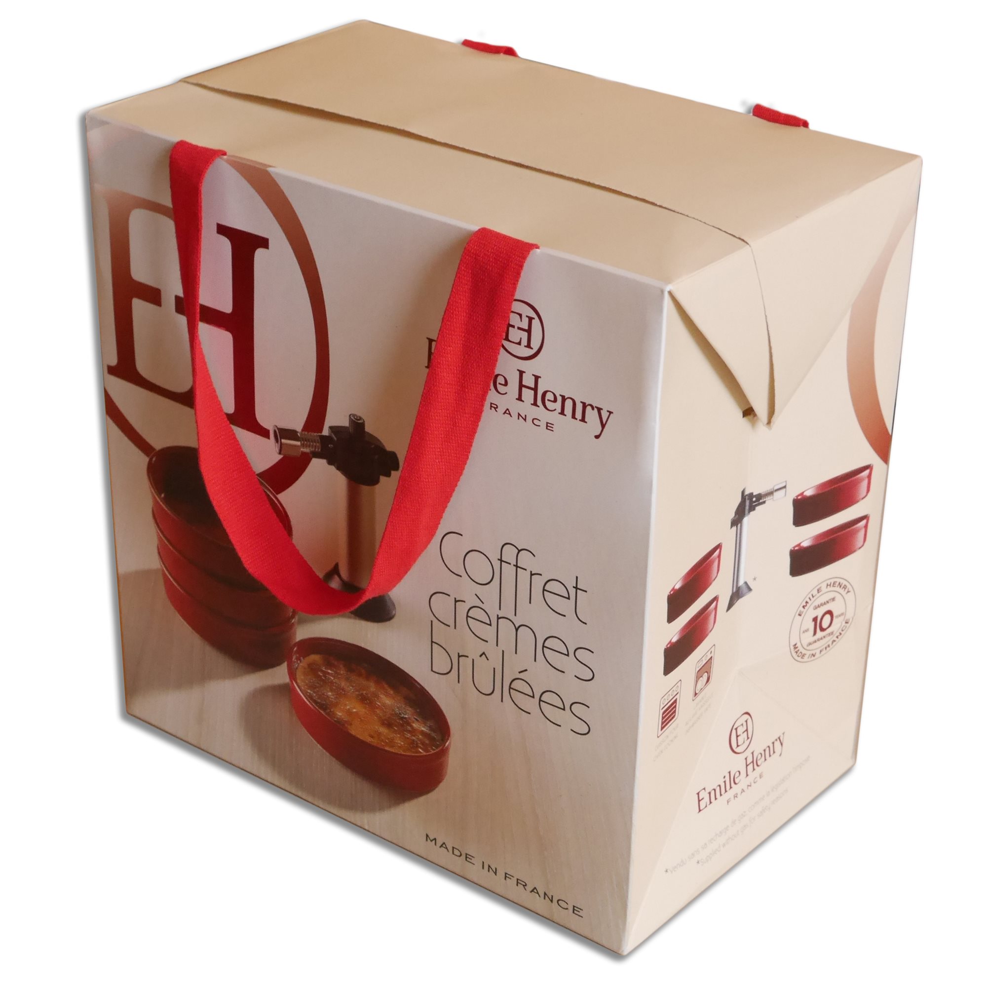 Set de 4 Creme Brule + Arzator | KitchenShop