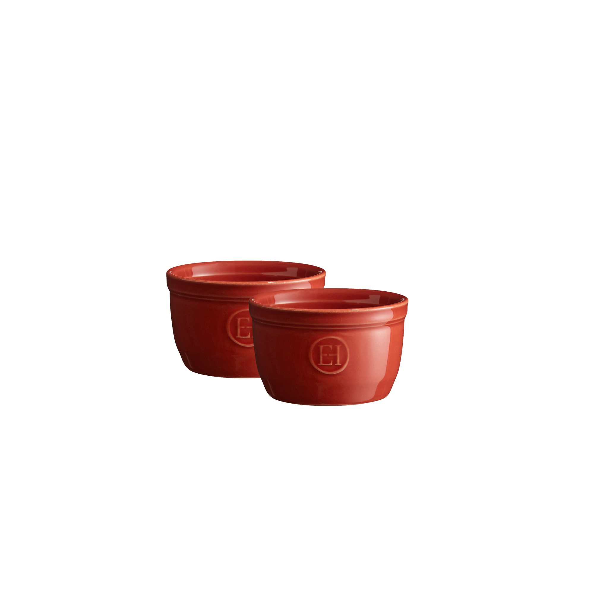 Set 2 boluri ramekin, 9 cm, Brick - Emile Henry | KitchenShop