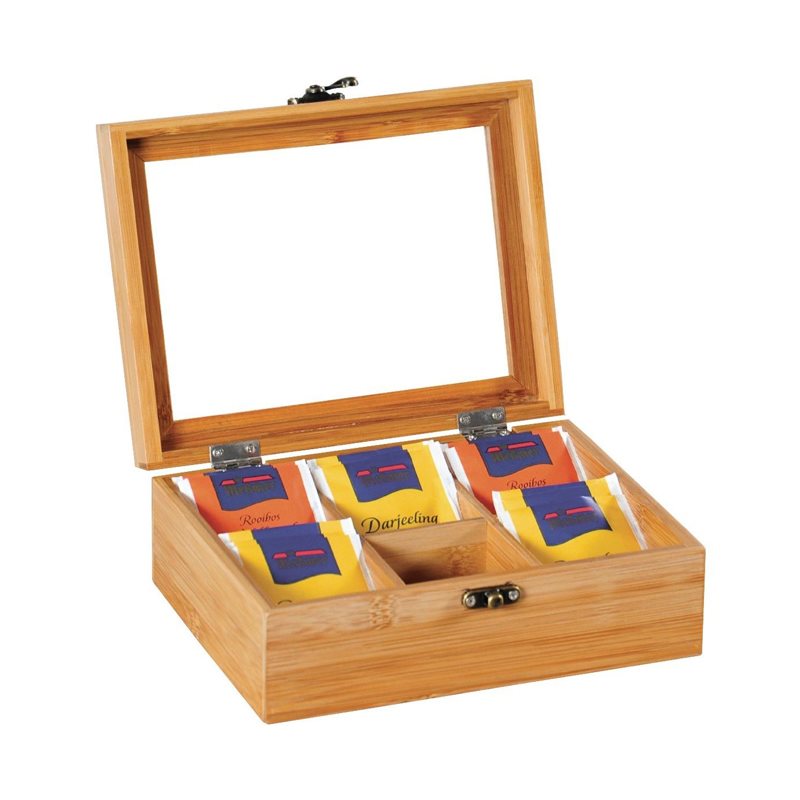 Cutie pliculete ceai 21,7 x 16 cm, bambus - Kesper | KitchenShop