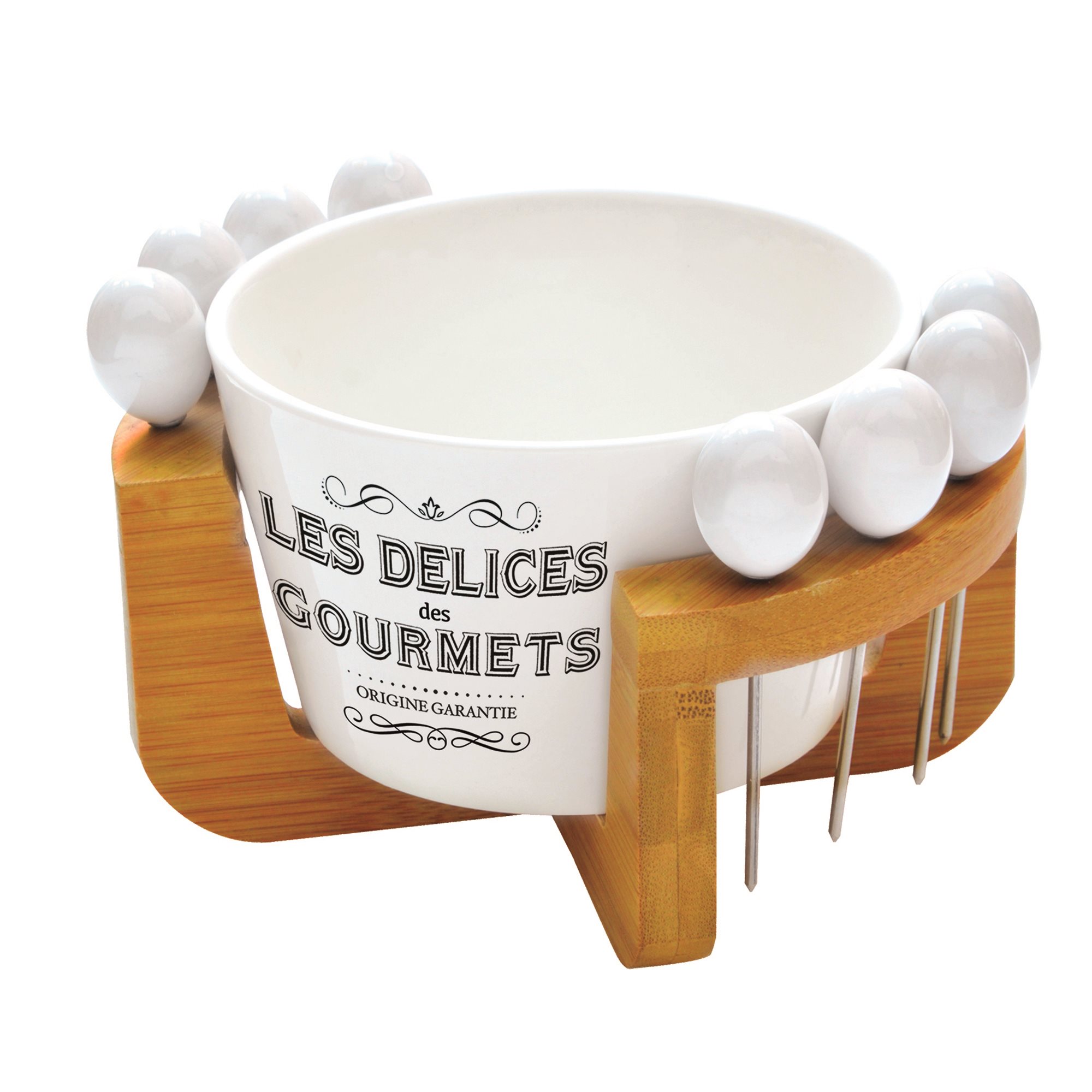Set servire aperitive 10 piese "Delices Gourmets" - Nuova R2S | KitchenShop