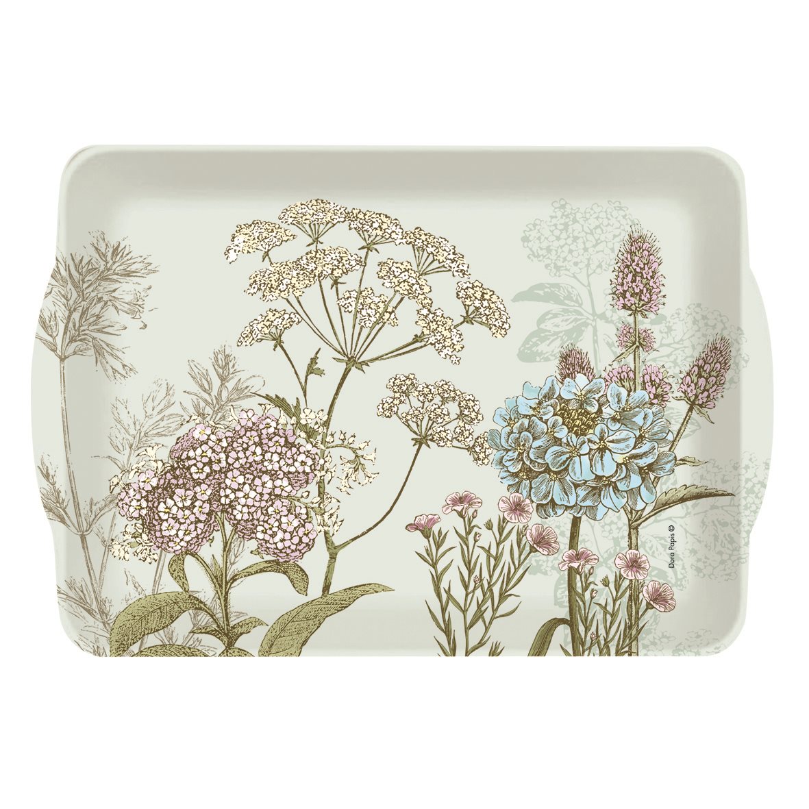 Tava servire 33 x 22 cm, design floral - Nuova R2S | KitchenShop