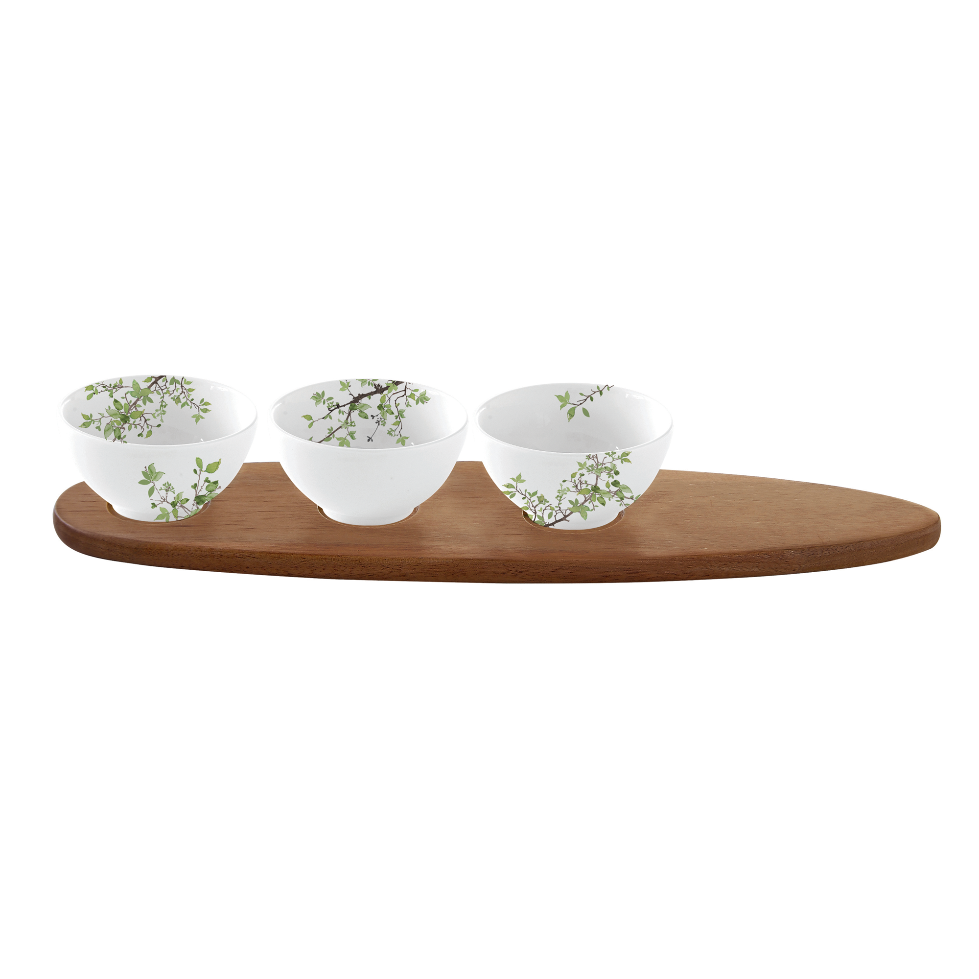 Set servire aperitive 4 piese "Natura" - Nuova R2S | KitchenShop