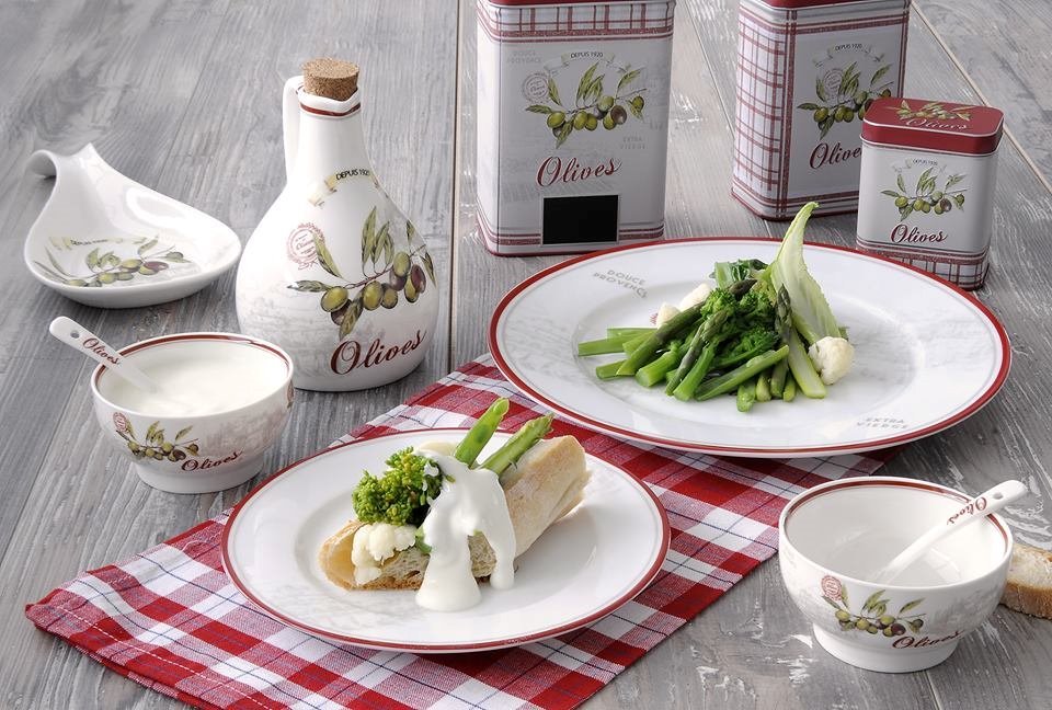 Set servire aperitive 10 piese "Olives" - Nuova R2S | KitchenShop