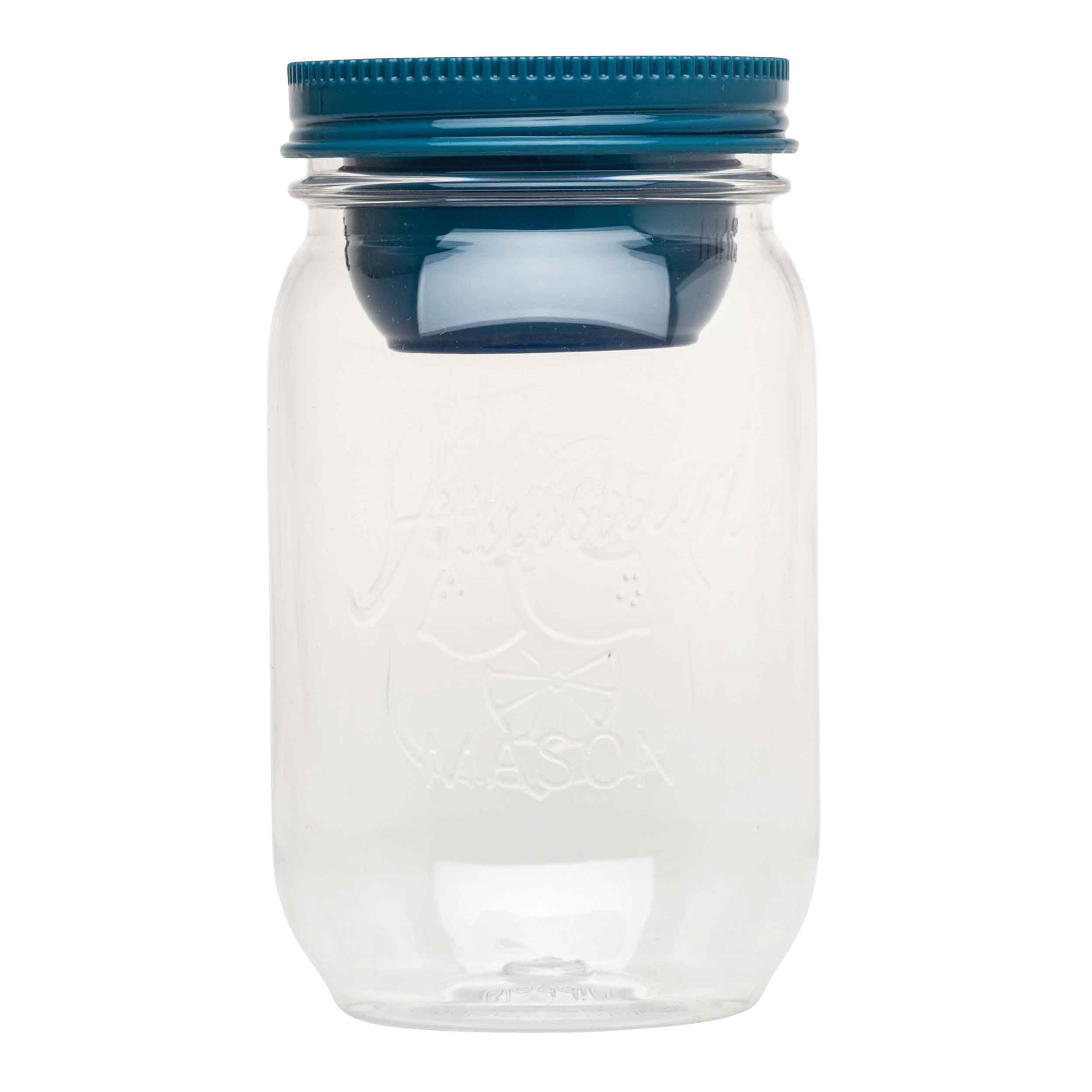 Borcan plastic, 1L, Albastru - Aladdin