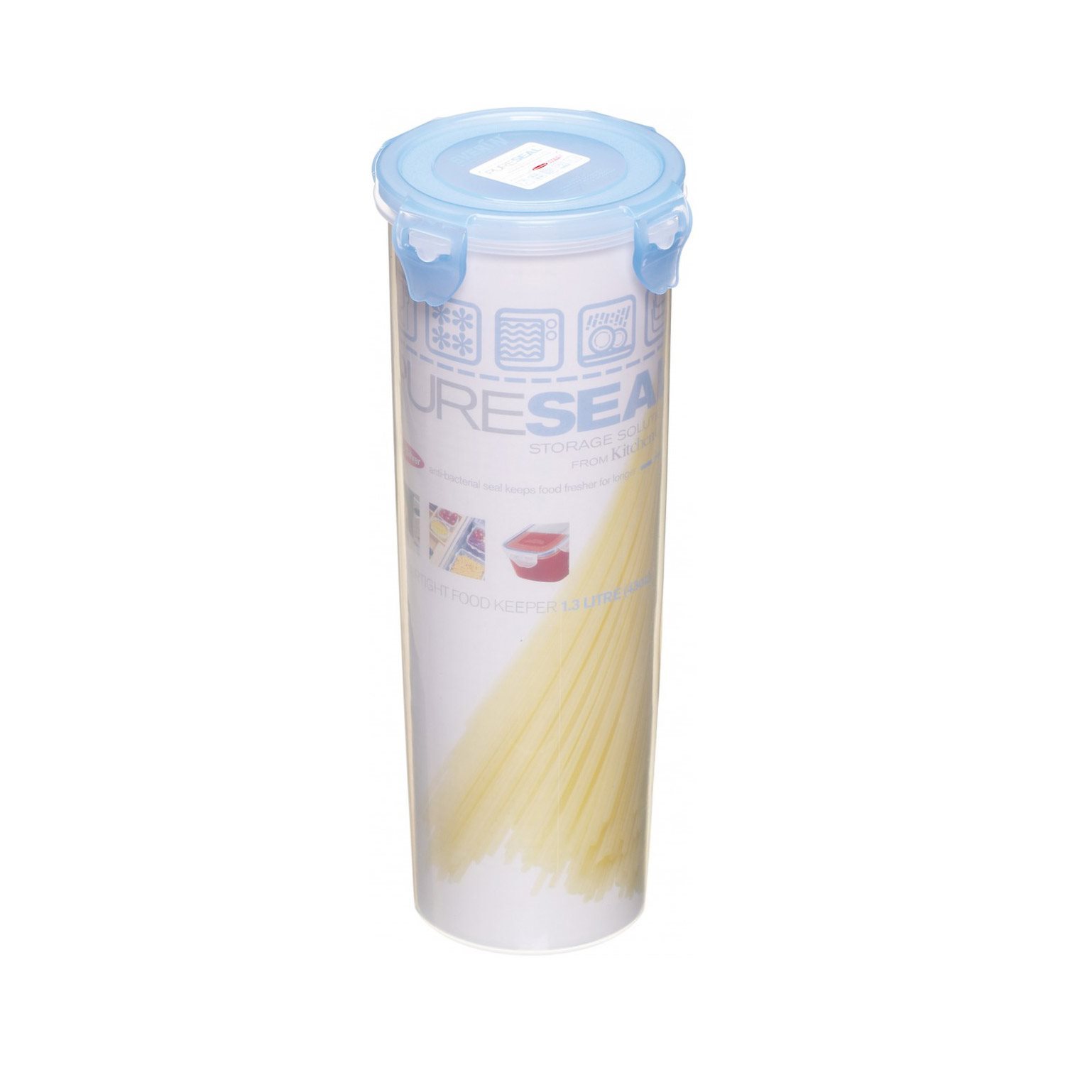 Recipient circular cu capac 1,3 L plastic - Kitchen Craft | KitchenShop