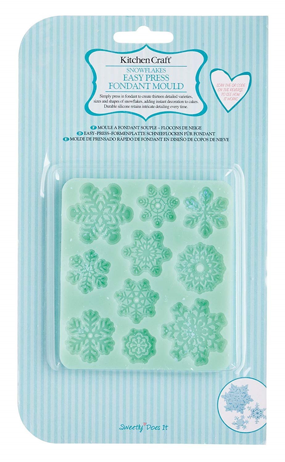Forma silicon fulgi de nea - Kitchen Craft | KitchenShop