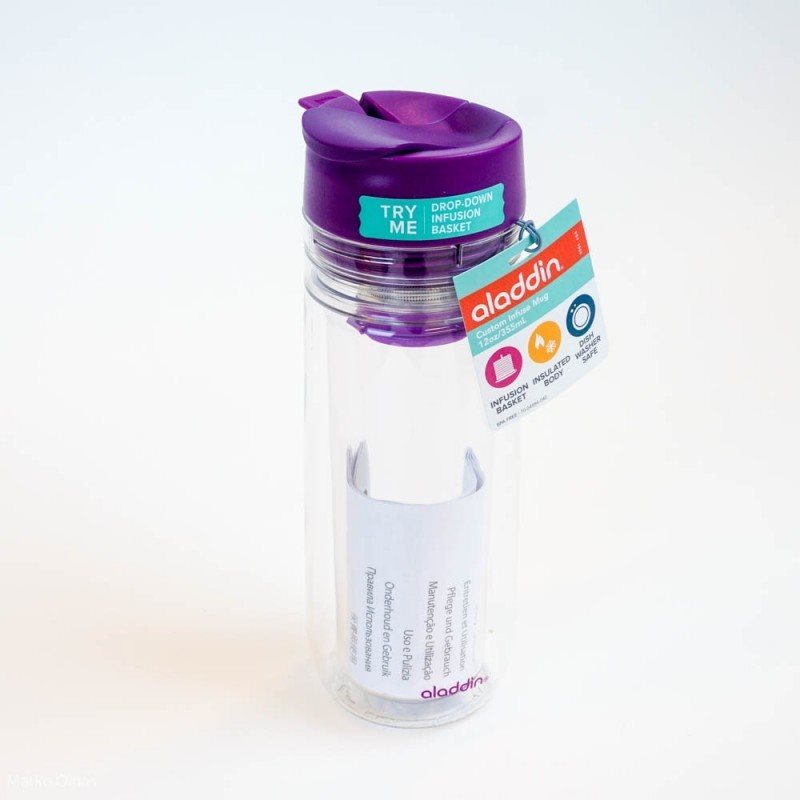 Sticla cu infuzor 350ml, "Custom Tea Infuser" - Aladdin | KitchenShop