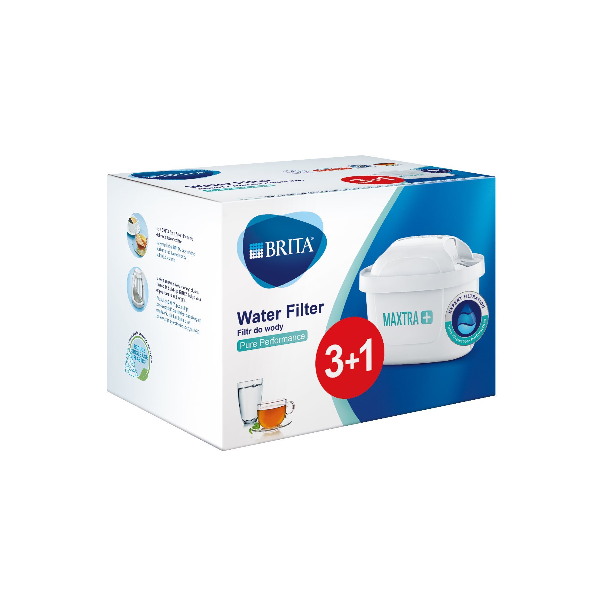 Set 3+1 filtre BRITA Pure Performance MAXTRA+ | KitchenShop