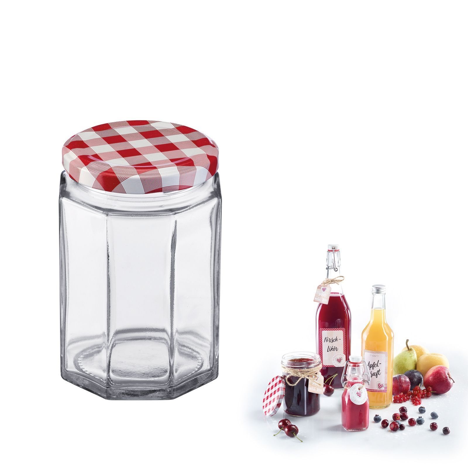 Set 6 borcane sticla, 288ml - Westmark | KitchenShop